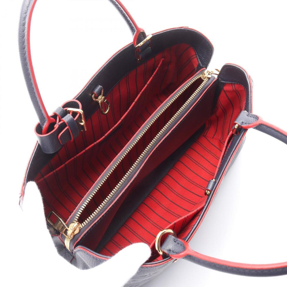 Louis Vuitton | Bags | Louis Vuitton Empreinte Blue Leather Handbag ...